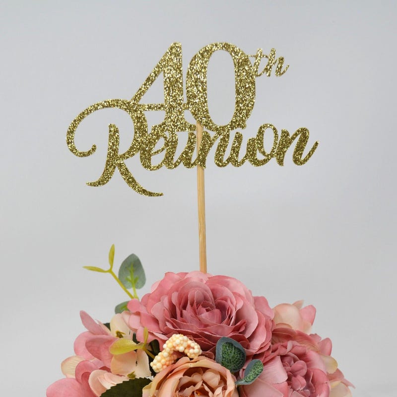 40th Class Reunion - Etsy