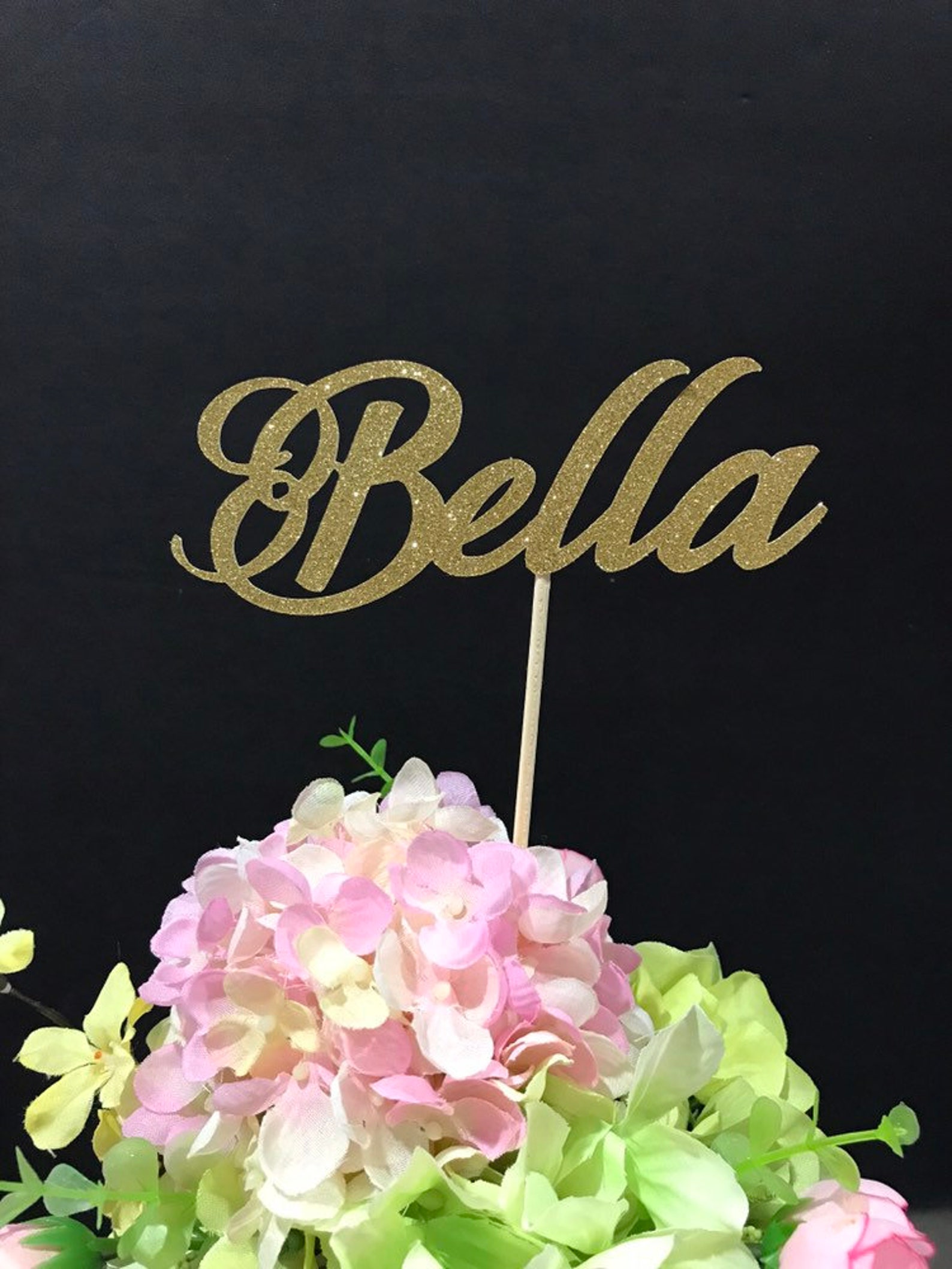 Name Cake Topper Personalized Name Cake Topper Birthday | Etsy