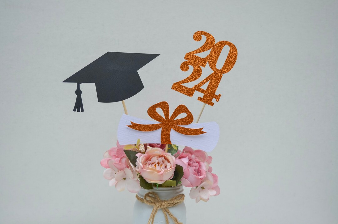 2024 Graduation Decorations, Graduation Centerpiece Sticks, Class of ...