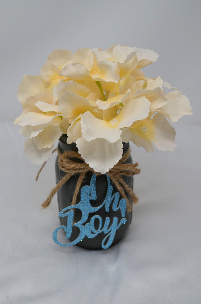 Oh Boy Baby Shower Decorations Oh Boy Glitter Decor Baby - Etsy