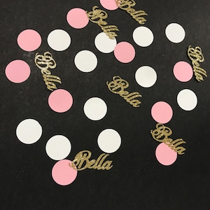 Custom Name Confetti, Custom Party Decor, Confetti, Table Decor ...