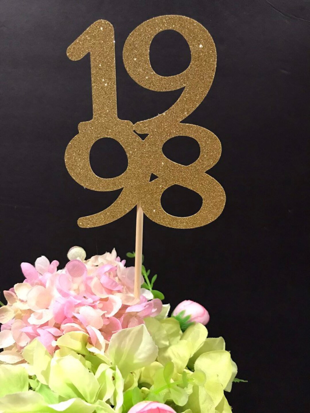 1998 Reunion Table Centerpiece Sticks, 20th High School Reunion Party ...