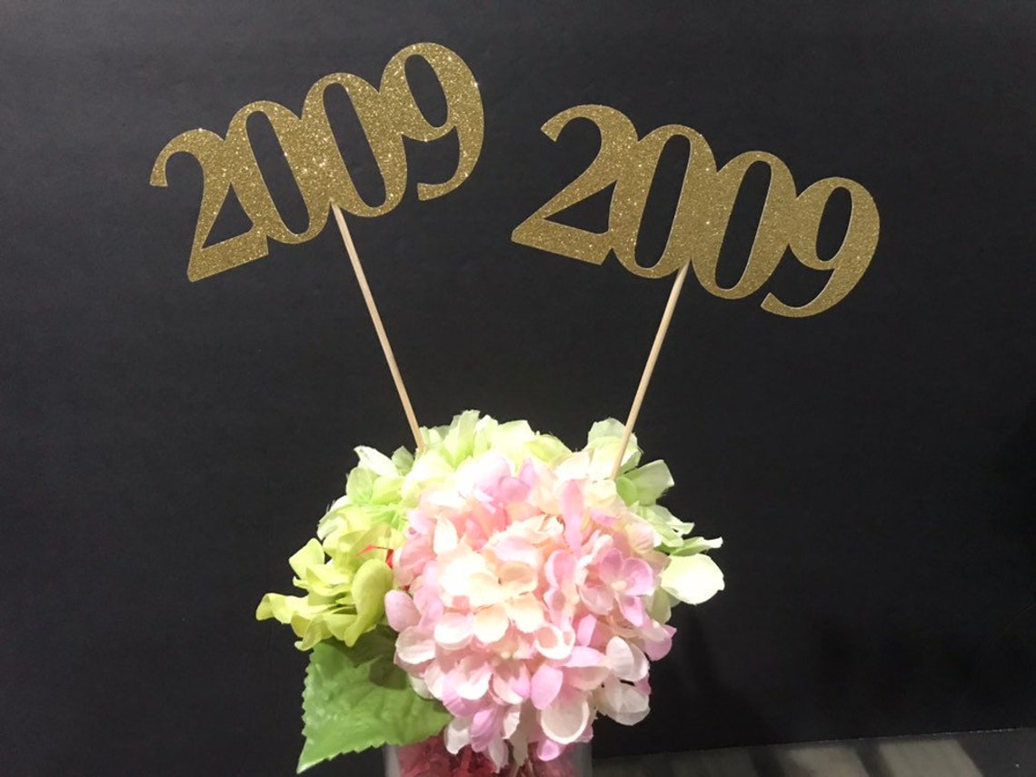 Class of 2009 Centerpiece Decoration 10th Class Reunion - Etsy