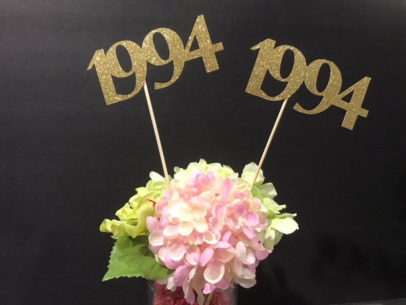 Class of 1994 Centerpiece Decoration, 25th Class Reunion Centerpiece ...