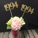 Class of 1994 Centerpiece Decoration, 25th Class Reunion Centerpiece ...