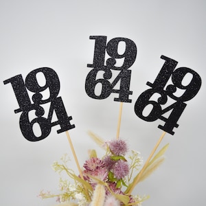 Set of 3 Sticks, Class of 1964 Decoration, 60th Class Reunion, Class of ...