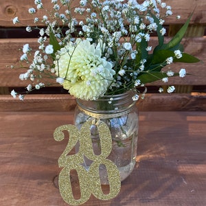 2000 Mason Jar Tags, Class Reunion 2000, Class Reunion Centerpiece ...