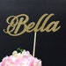 Name Cake Topper Personalized Name Cake Topper Birthday - Etsy