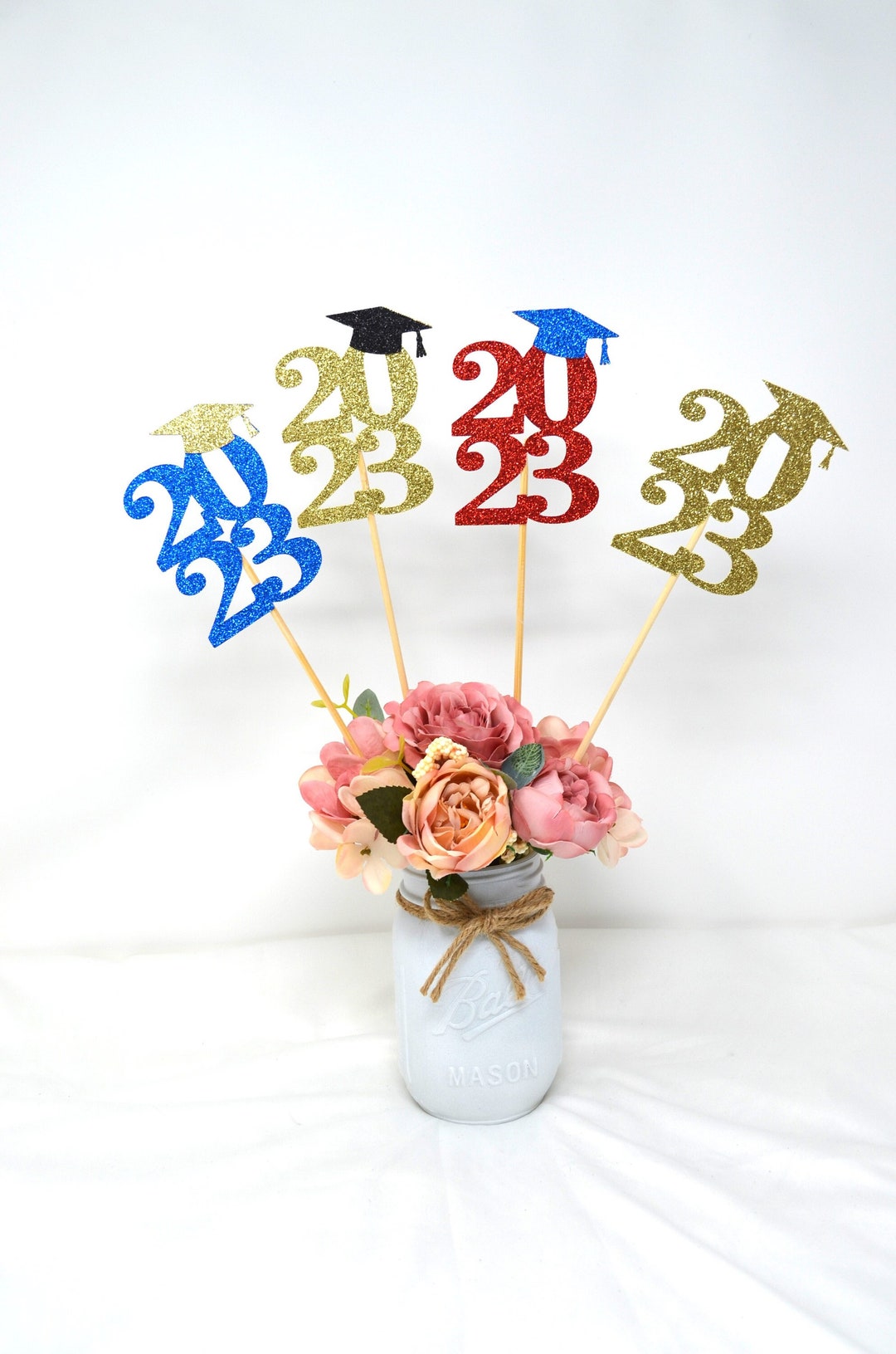 Graduation Decorations 2024, Graduation Centerpiece Sticks, Class of ...