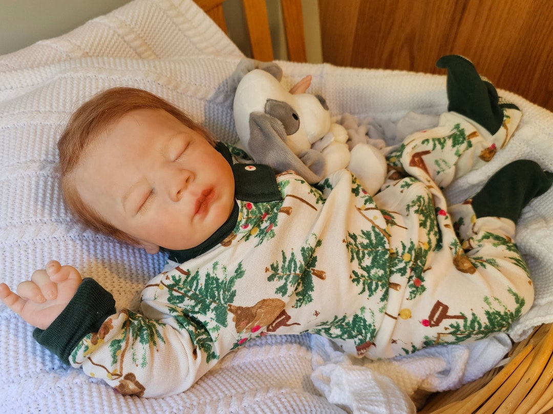 Reborn Baby Dominic, Sleeping Bountiful Baby - Etsy