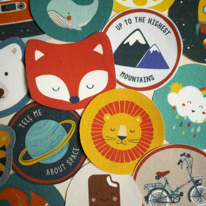 Patch APPLE 'an Apple A Day' Bio . - Etsy