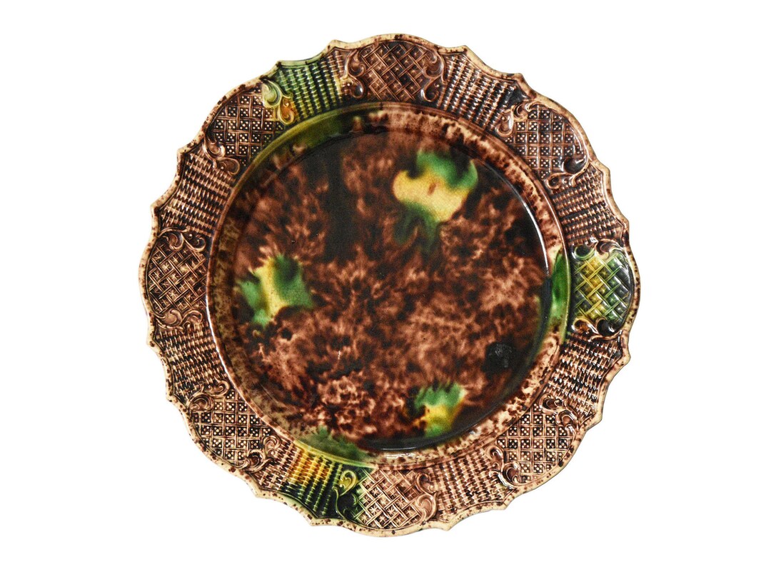 An 18th Century English Whieldon-type Creamware Plate - Etsy