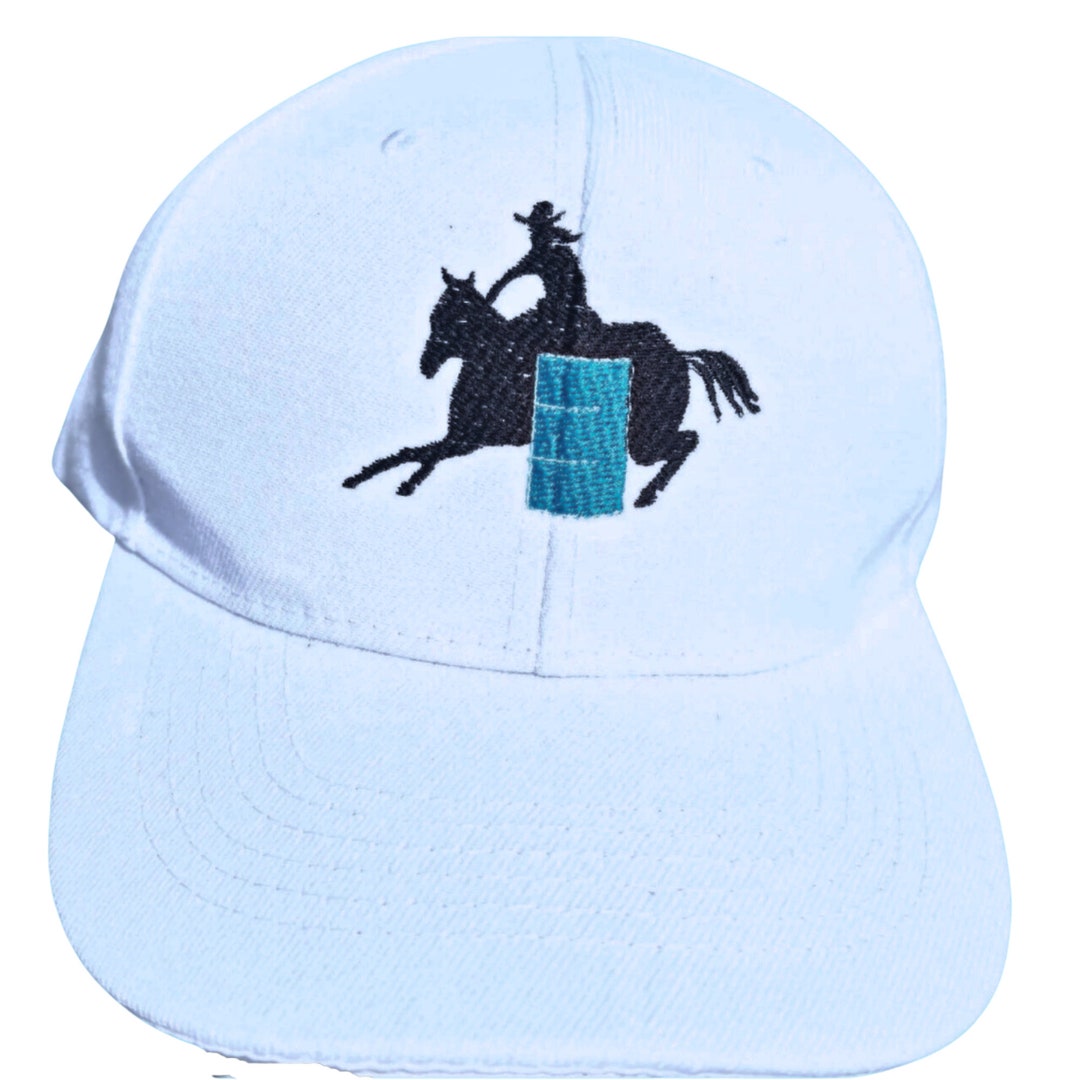 Horse Barrel Racer Baseball Cap/24 Color Hats Available/horse Lover ...