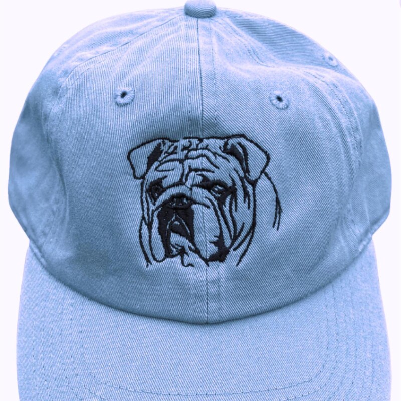 Bulldog Hat - Etsy
