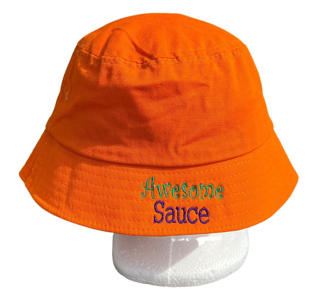 Fun Bucket Hat awesome Sauce/free Personalizing - Etsy
