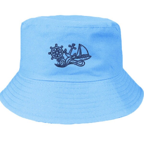 Anchor Bucket Hat - Etsy