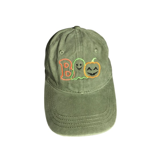 Fun Halloween Baseball Cap/boo - Etsy