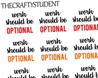 Funny work stickers | Etsy