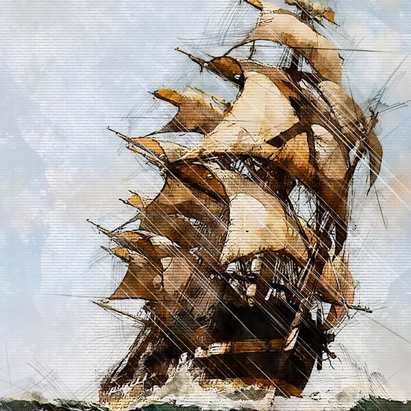 Sailing Ship - Etsy