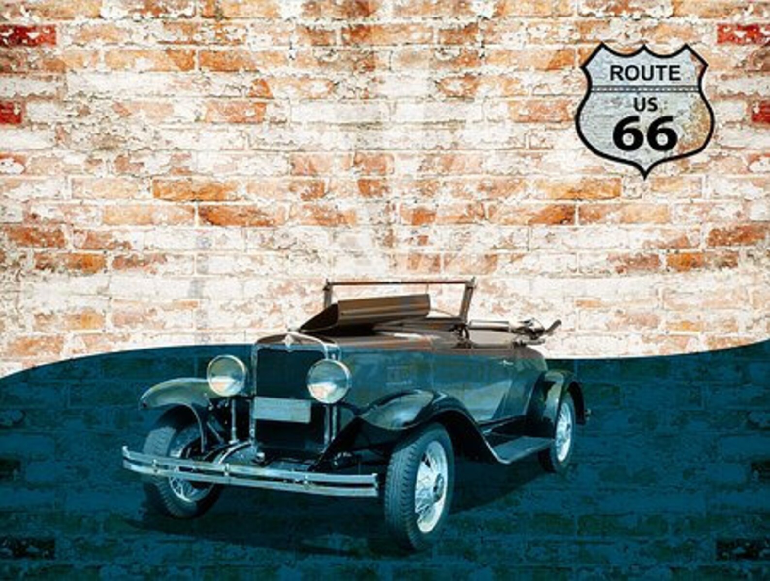 American Hot Rod Cross Stitch Chart | Etsy