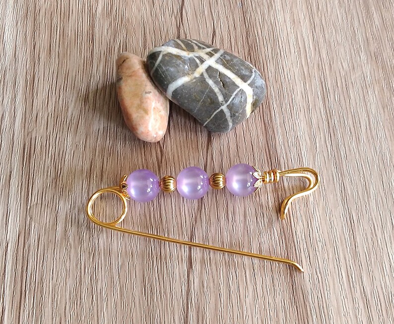 Shawl Pin Gift for Her Brooch Scarf Pin Sweater Pin - Etsy