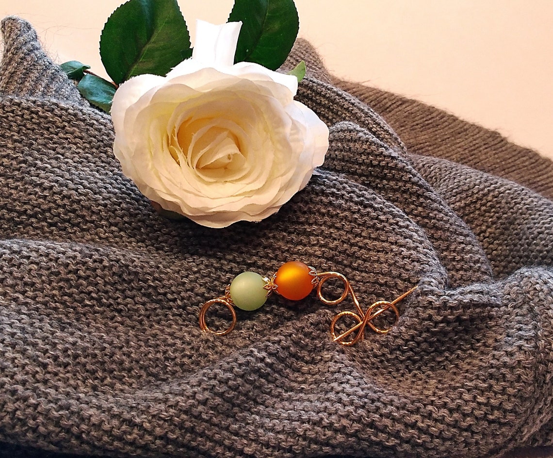 Sweater Pin Elegant Brooch Scarf Pin Shawl Pin Anniversary - Etsy