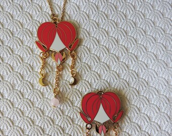 Bleeding Necklace - Etsy