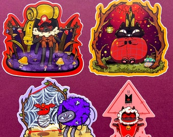 Cult of the Lamb Vinyl CAR DECAL Set - Etsy