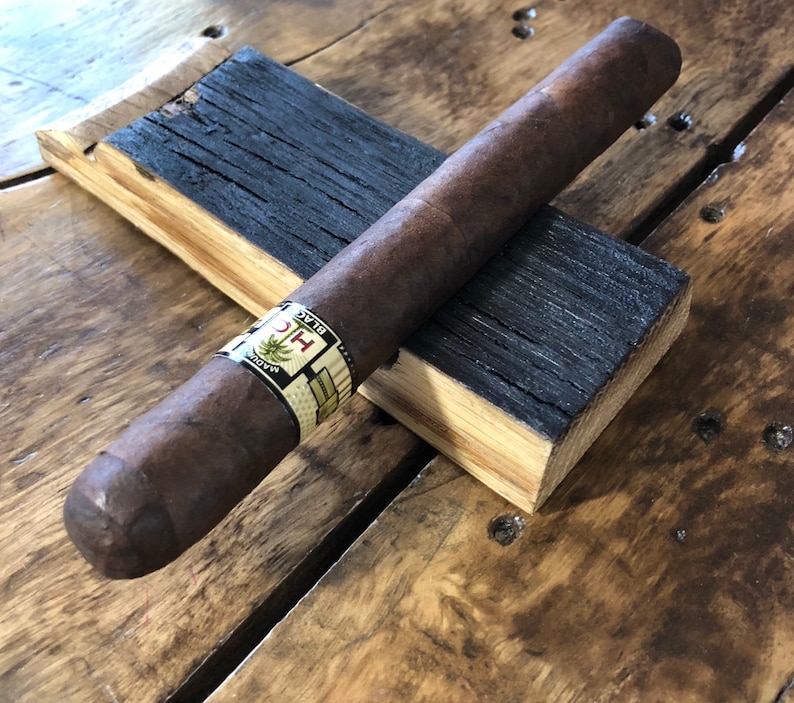 Cigar Rest Made From A Whiskey Barrel Stave - Etsy