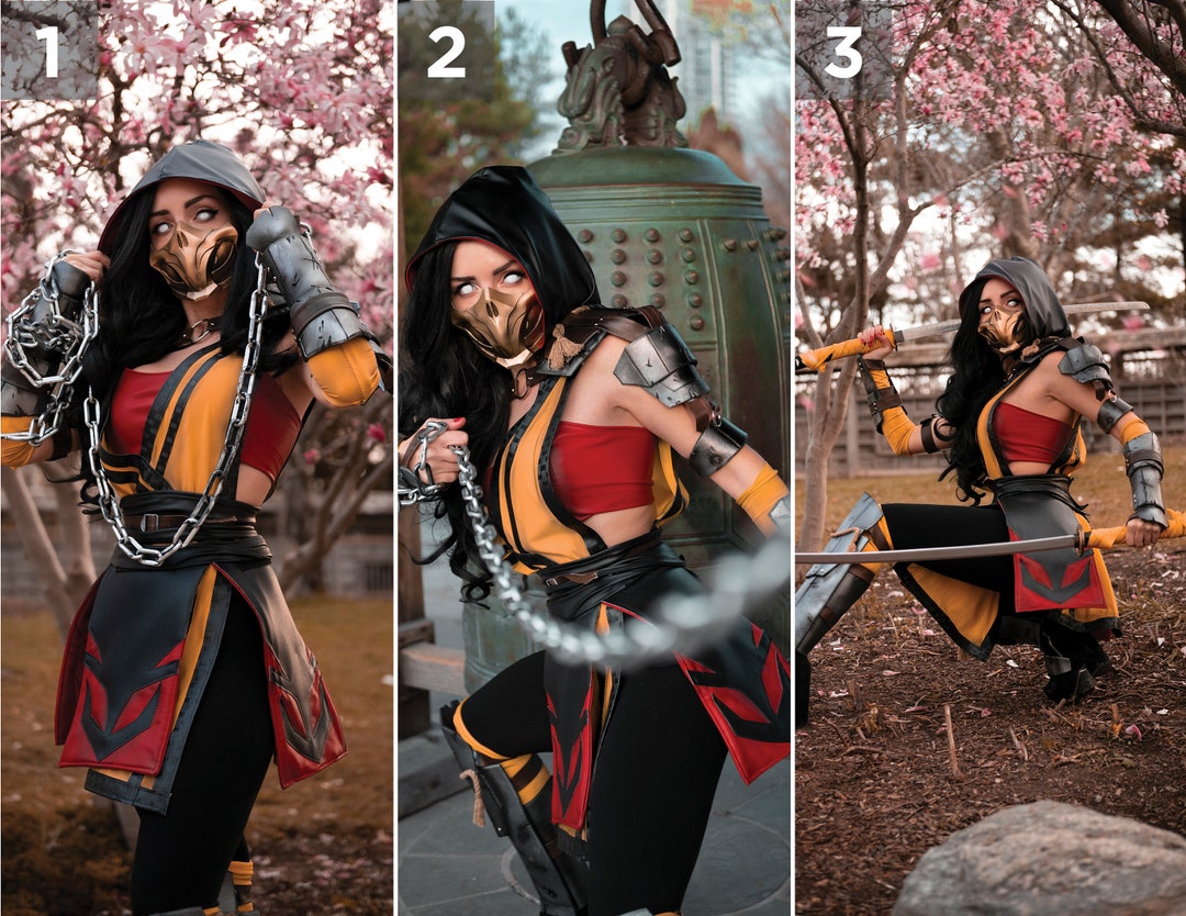 Scorpion Cosplay Print 8.5x11 - Etsy