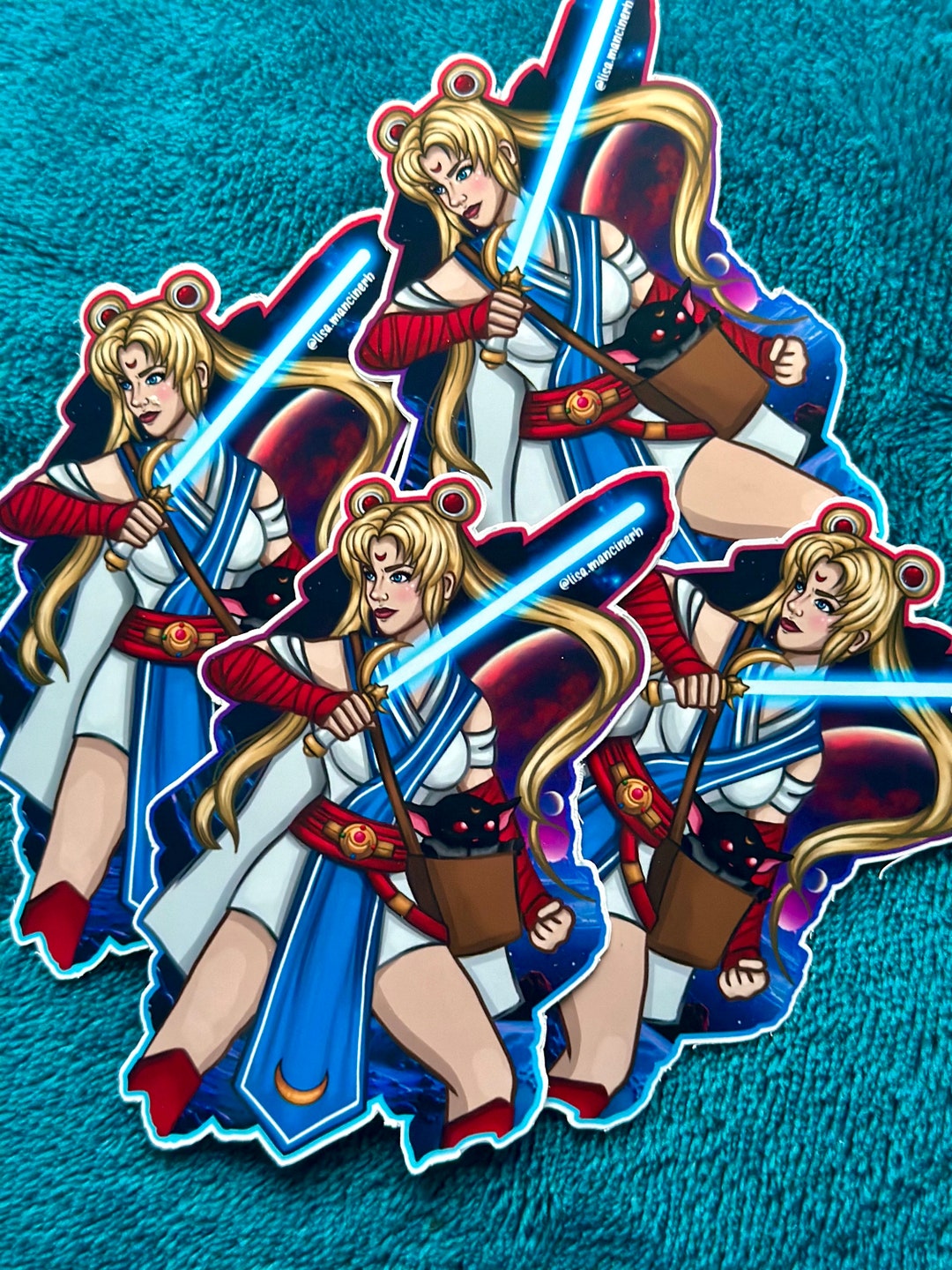 Sailor Moon Jedi Sticker Decal - Etsy