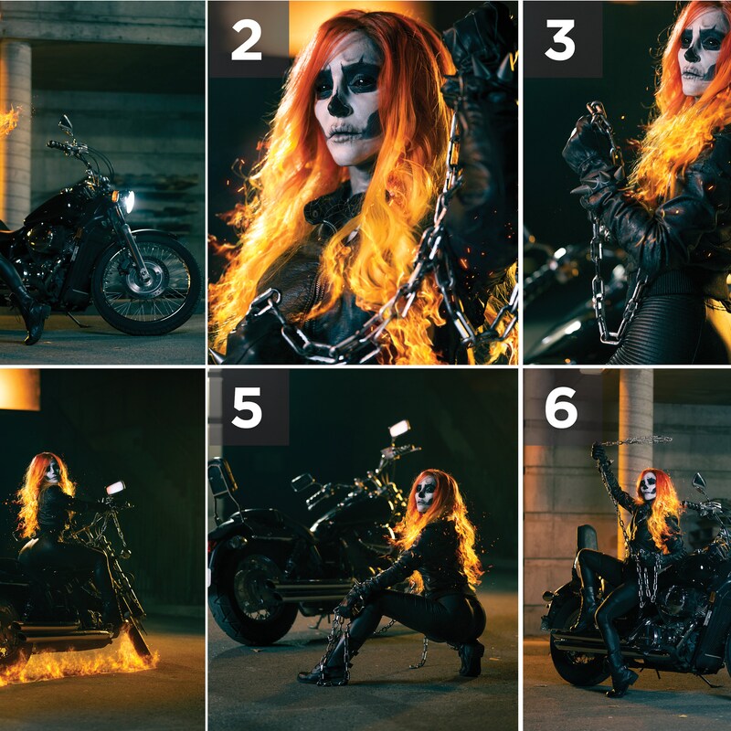 Ghost Rider Mask - Etsy