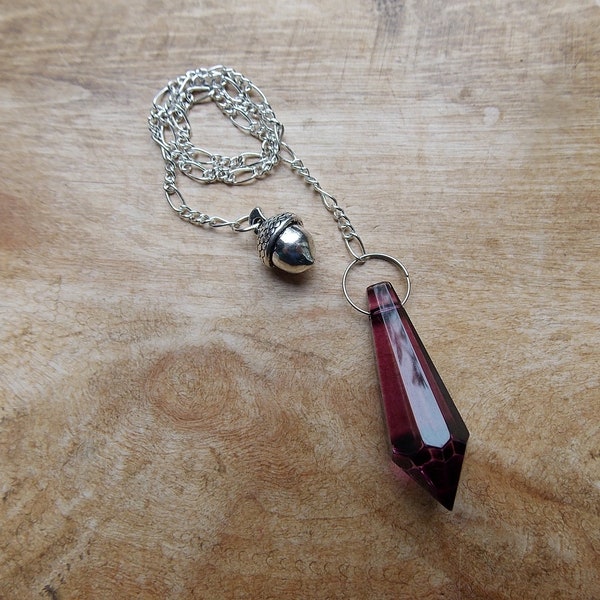 Glass Pendulum - Etsy