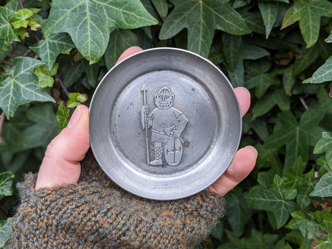 Viking Pewter Offering Dish by Eik Tin of Norway - Etsy