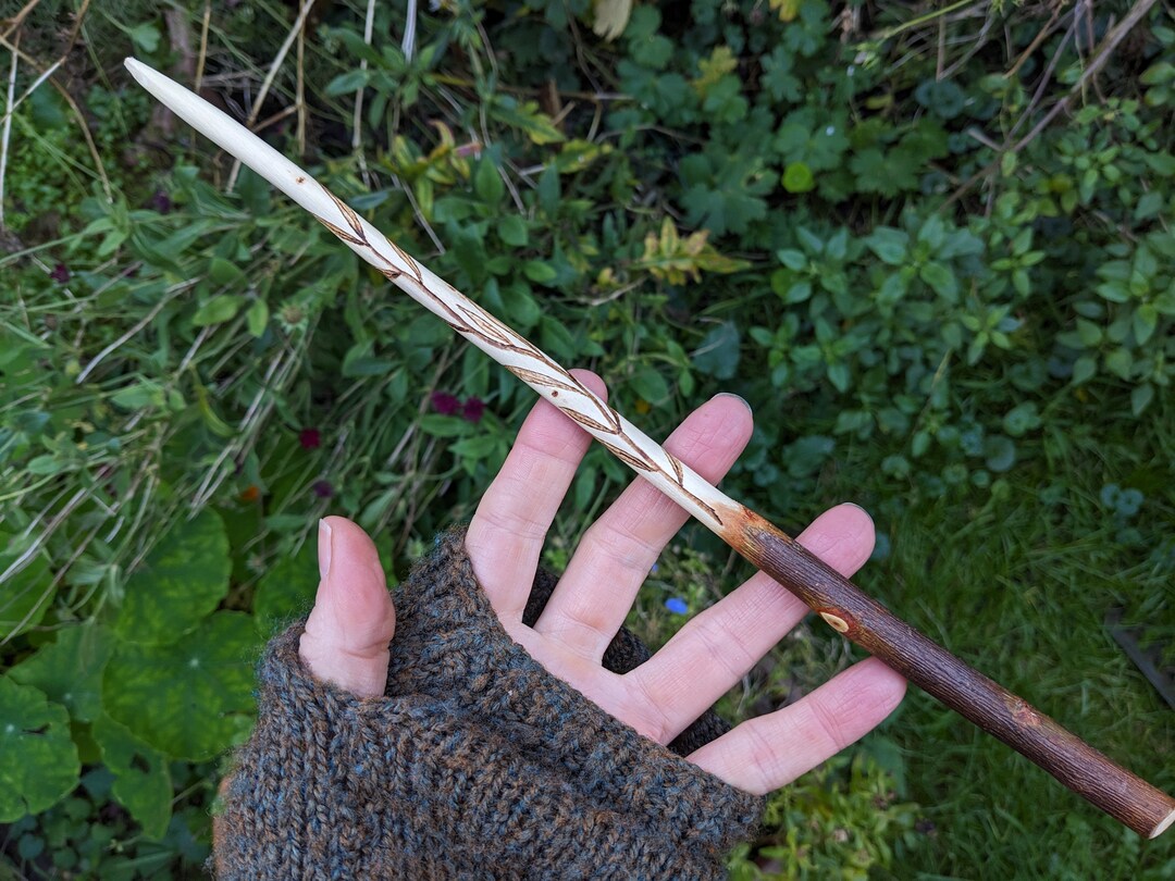 Willow Wand From Avalon for Traditional Witchcraft Wicca - Etsy