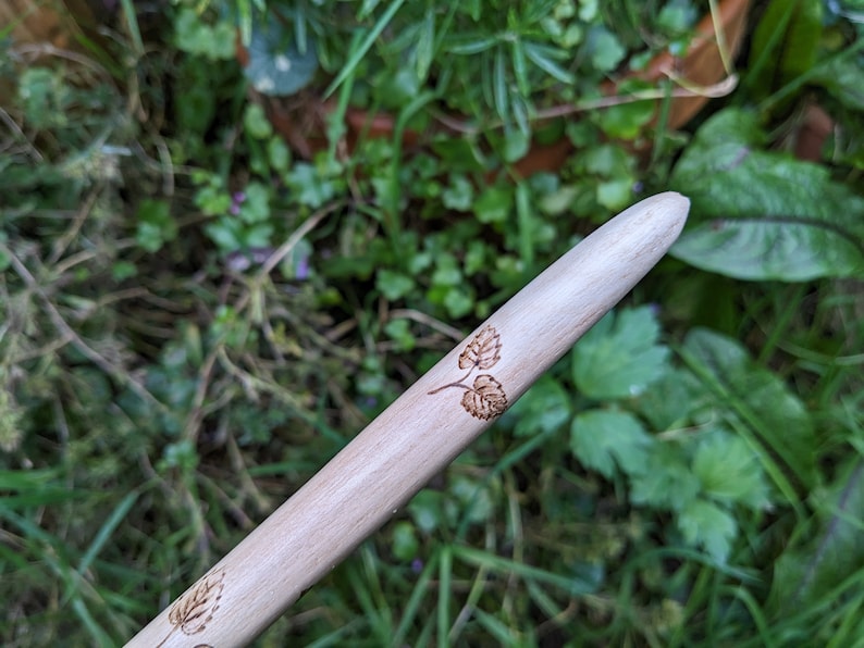 Hazel Wand From Avalon for Traditional Witchcraft, Wicca and Celtic ...