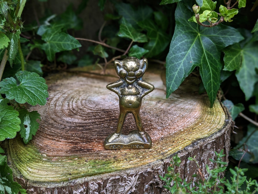 Vintage Brass Pixie for Witchcraft and Wiccan Altar - Etsy