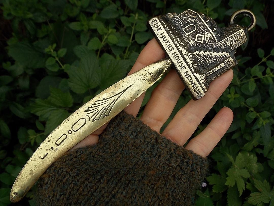 Athame, Vintage Brass With Cornwall Folklore for Traditional Witchcraft ...