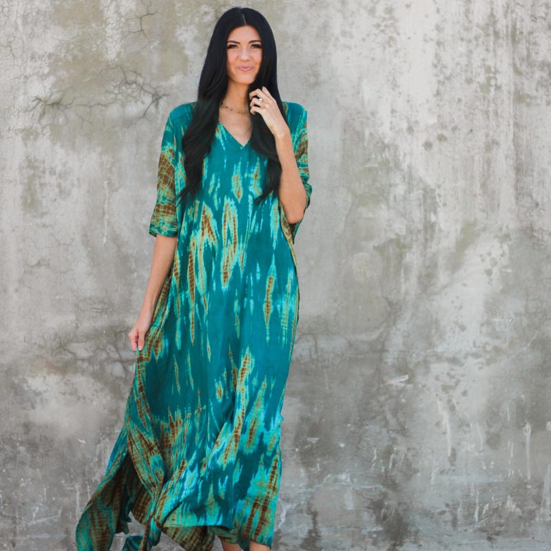 Teal Goth Dress - Etsy