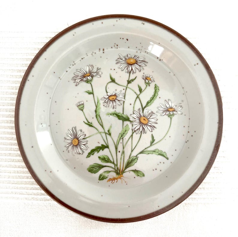Vintage Takahashi Japan Floral Stoneware Plates - Etsy