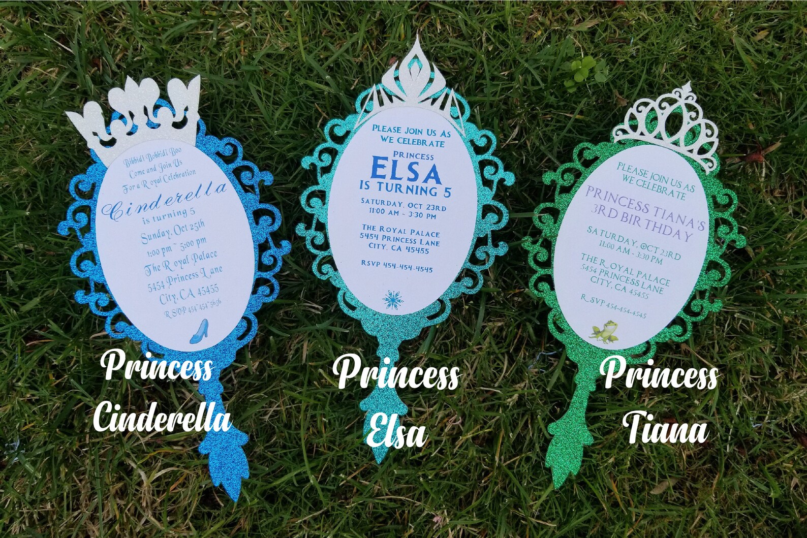 Princess Mirror Invitations: Tags, Birthday, Princess, Sweet 16, Baby ...