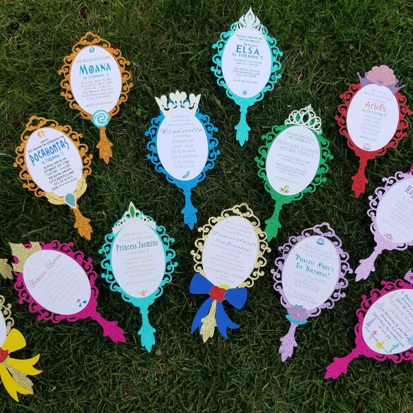 Mirror Invitation - Etsy