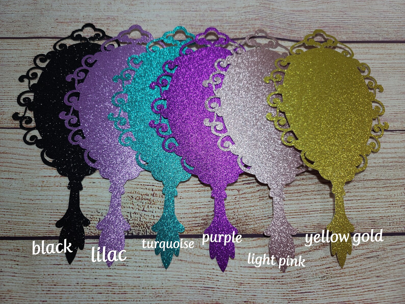 Princess Mirror Cut Out - Etsy