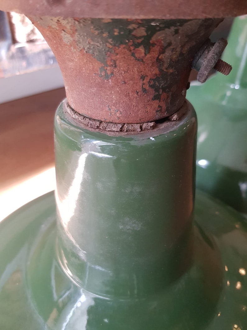 Vintage 1940's Enamel Benjamin Lights - Etsy