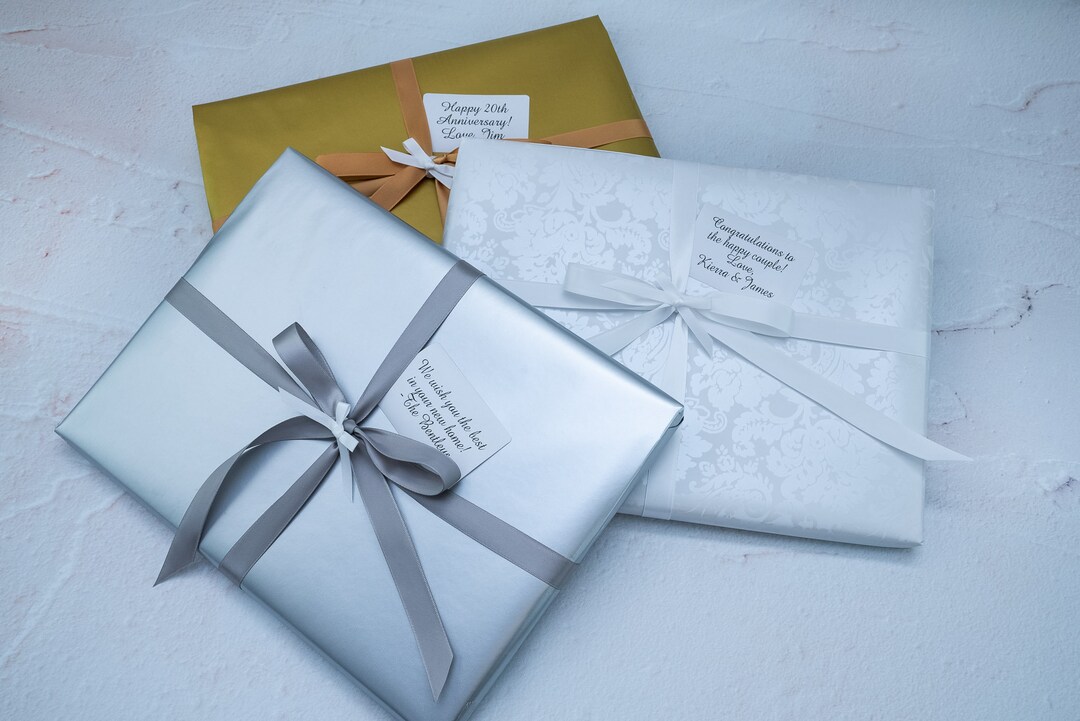 Gift Wrap & Note - Etsy