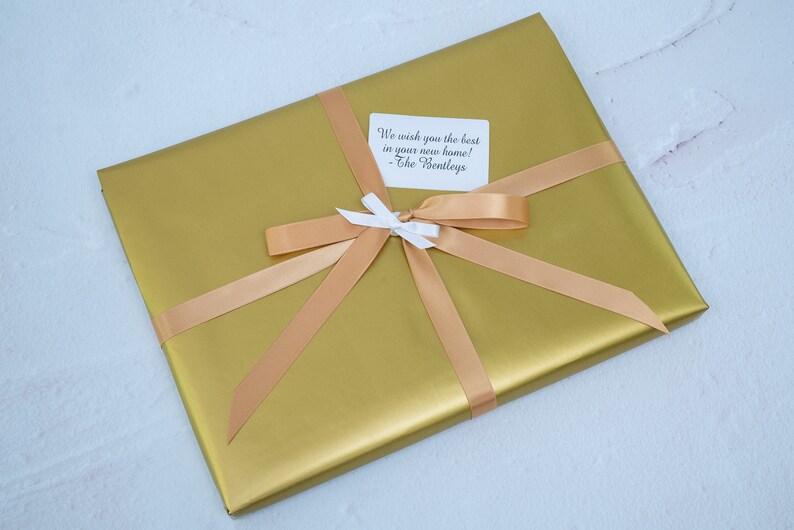 Gift Wrap & Note - Etsy