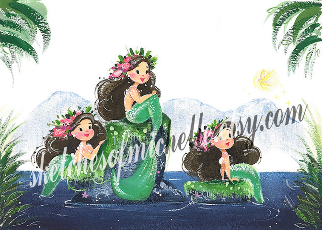 Mermaid's Lagoon From Projet Neverland Exhibition Fine Art Print - Etsy