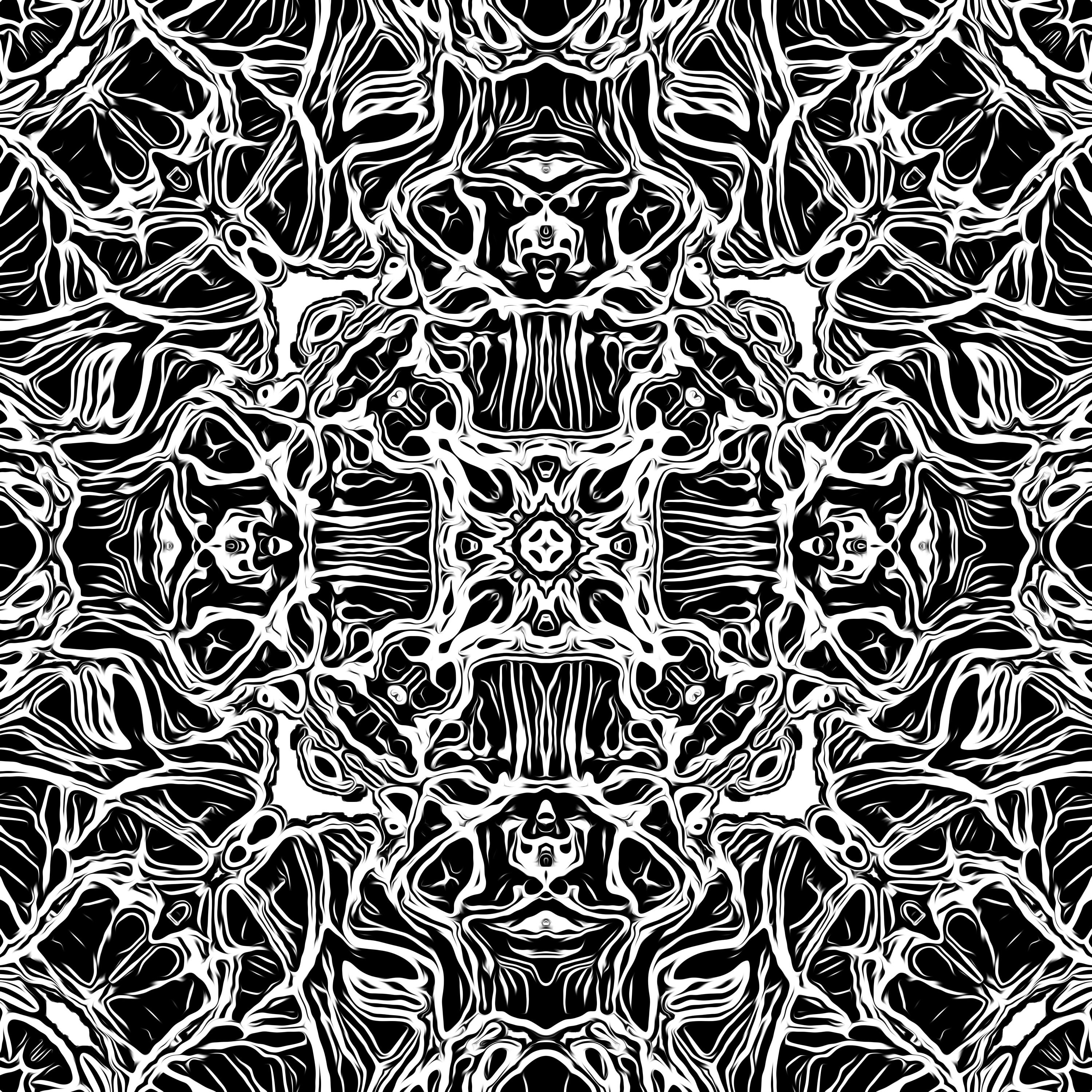 Advanced Mandala Coloring Page - Etsy