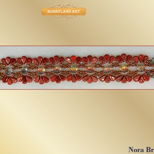 Beading Kit & PDF Tutorial Beading nora Bracelet - Etsy
