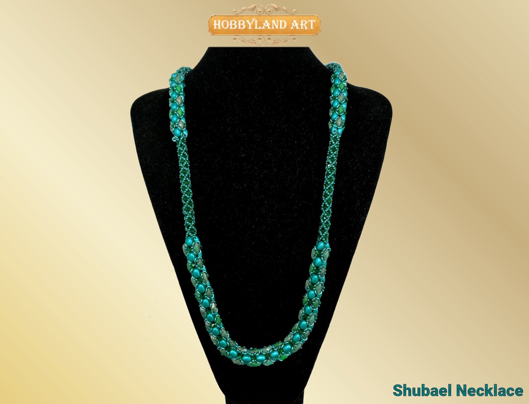 Beading Tutorial,"shubael Necklace"lariat, 2 Hole Samos Bead Puca ...